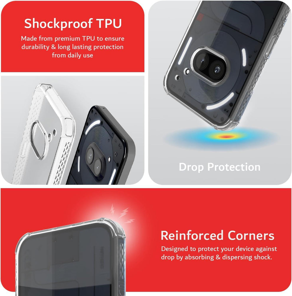 Nothing Phone 2a / 2a Plus Case | SKN Transparent Clear – TUDIA Products