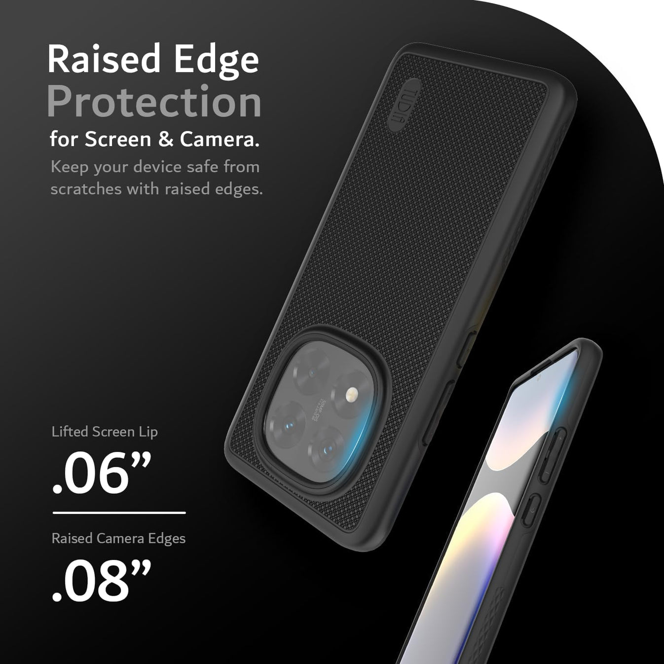 MergeGrip DualShield Case for Xiaomi Redmi Note 14 Pro Plus 5G (2025 ...