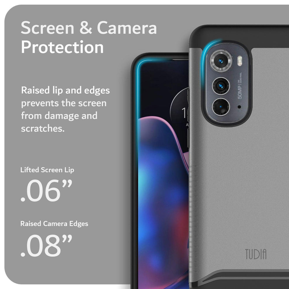 Moto Edge 2022 Case | MERGE Heavy Duty Dual Layer – TUDIA Products